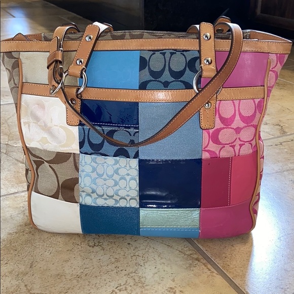 Coach | Bags | Coach Patchwork Purse | Poshmark